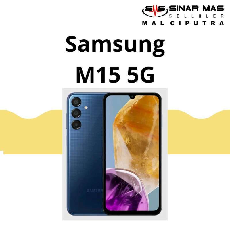 Jual Samsung Galaxy M15 5g 6/128gb [gaming Package] New - Dark Blue Di ...