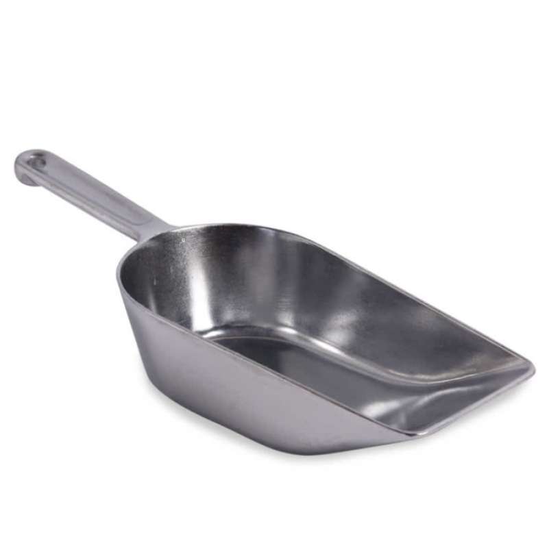 Jual Scoop Serok Es Batu Sendok Es Batu Besi Stainless Silver Di Seller ...