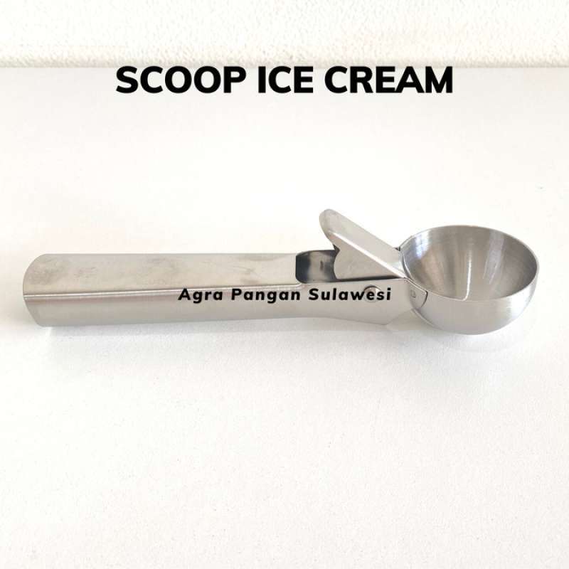 Jual Scoop Ice Cream Sendok Es Krim Sekop Skop Dessert Stainless ...