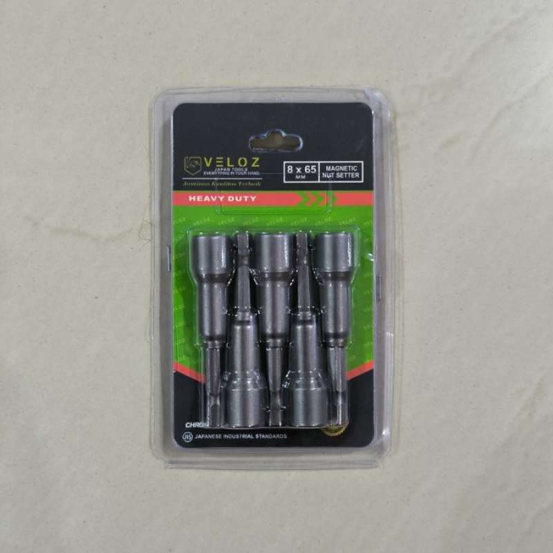 Jual Veloz (isi 5pc) Magnetic Hex Nut Set 8x45 / 8x65 Mata Roofing ...