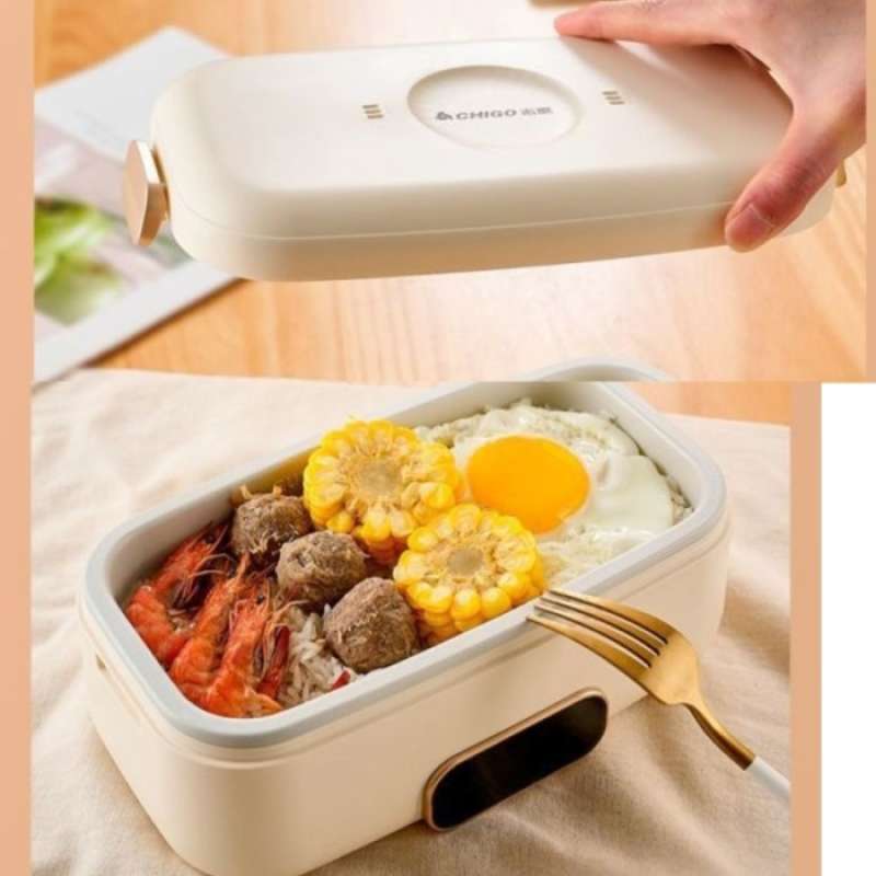 Jual Electric Lunch Box Cook / Kotak Makan Masak Elektrik 800ml Di ...
