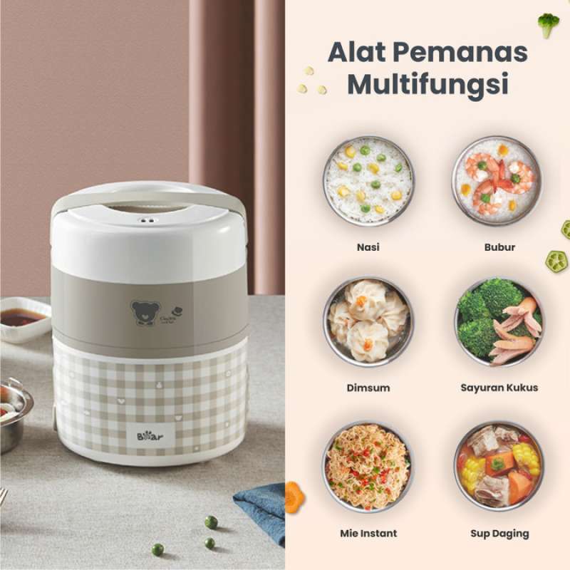 Jual Bear Electric Cooker Box 2l | Kotak Bekal Elektrik | Pemanas ...