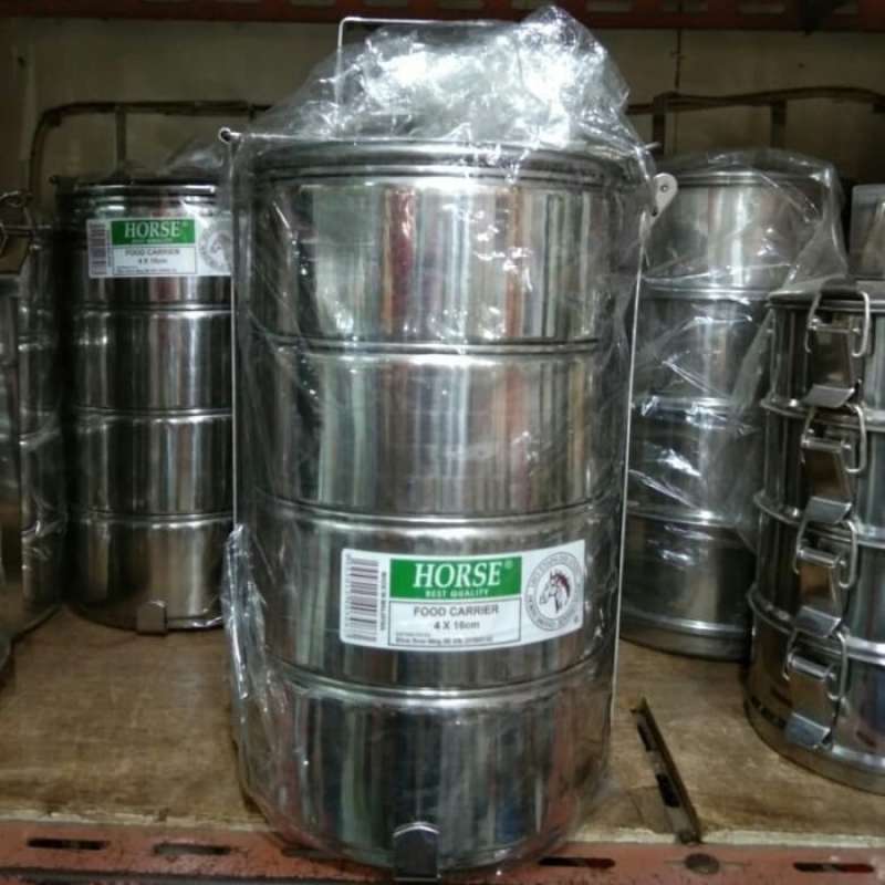 Jual Rantang 4 Tingkat Merk Horse Kualitas Premium Bagus Punya Di ...