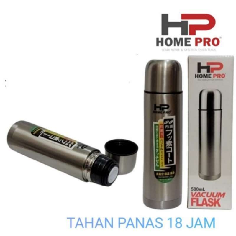 Jual Vacuum Bottle / Termos Air Panas Stainless Steel 1 Liter - 1000ml ...