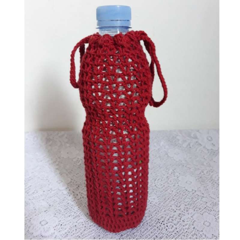 Jual Sarung Botol Minuman Rajut/ Tersedia Beragam Varian Warna - Hijau ...