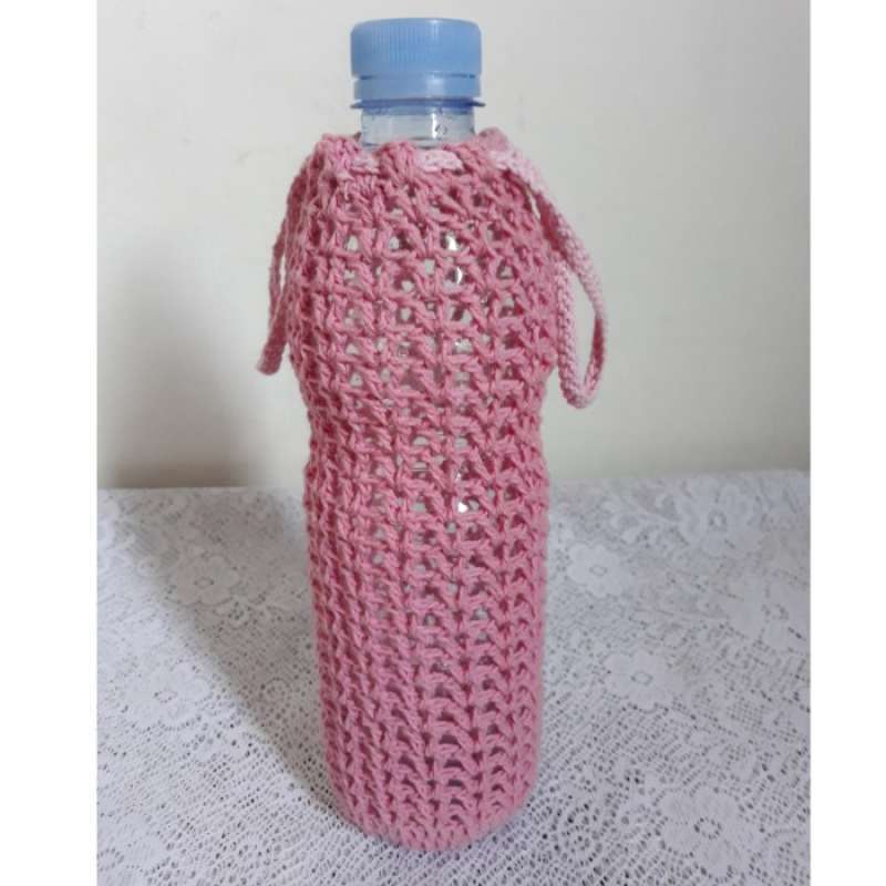 Jual Sarung Botol Minuman Rajut/ Tersedia Beragam Varian Warna - Hijau ...