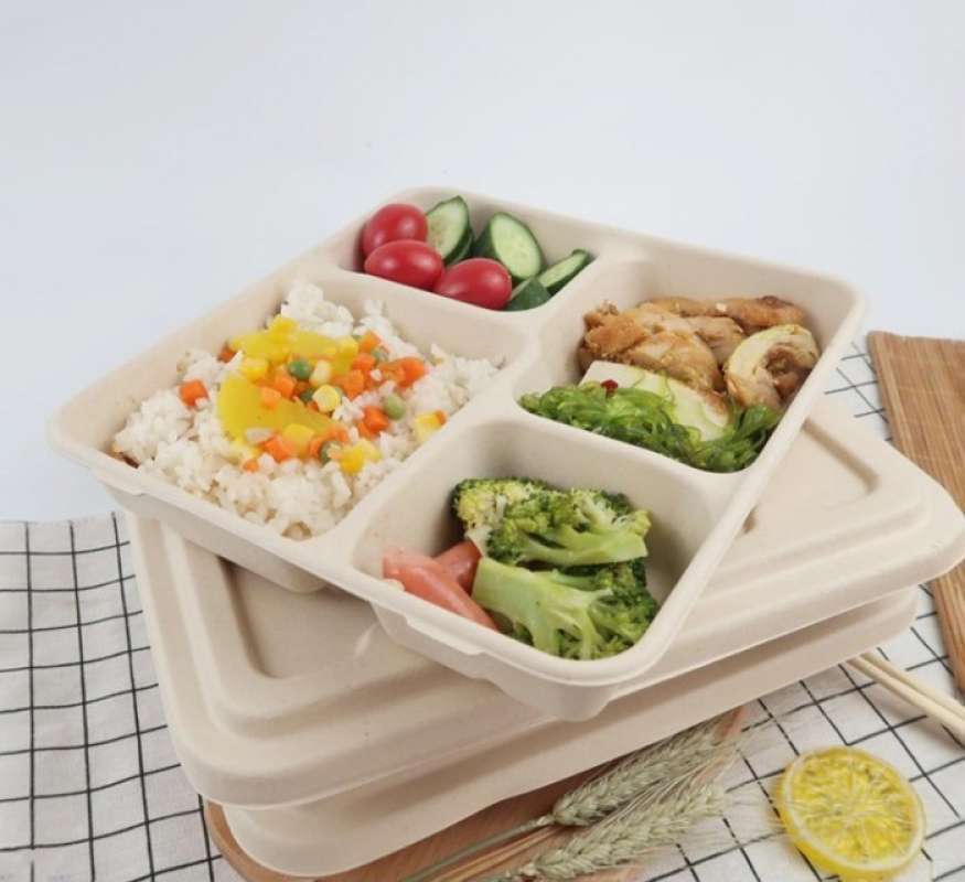 Jual Bento Box Bagasse Kotak Makan 4 Sekat Ecofrenbag Di Seller Crown - Cengkareng Timur, Kota ...