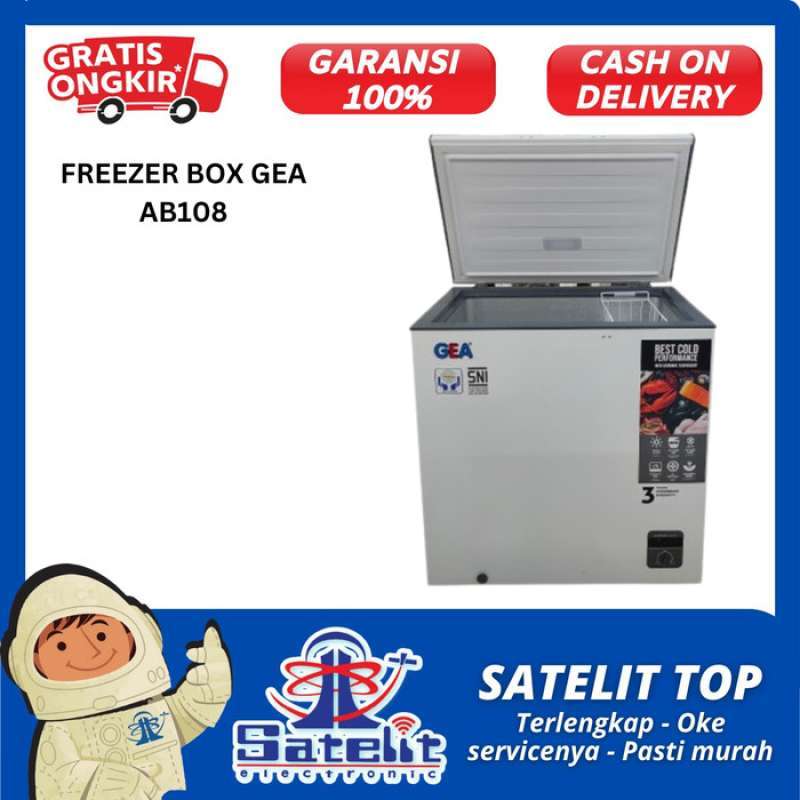 Jual Freezer Box / Chest Freezer / Penyimpanan Daging Gea Ab 108 ...