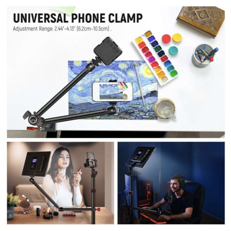 Jual Neewer Tl253a Table Top Stand Camera Desk Mount Stand With 2 Two ...