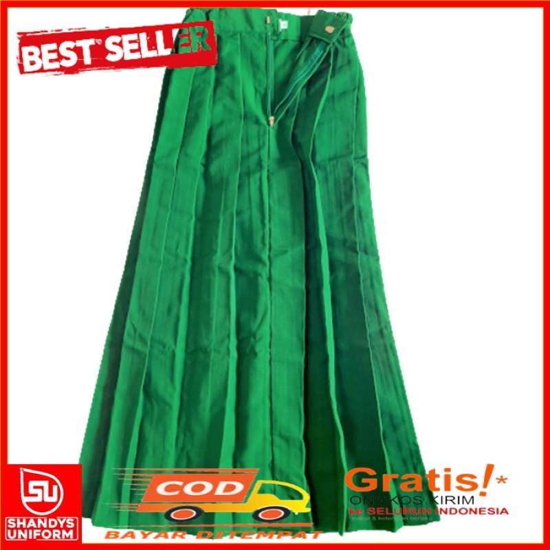 Jual Rok Seragam Sekolah Sd Smp Al Azhar Warna Hijau Di Seller Shandys Uniform Official Store