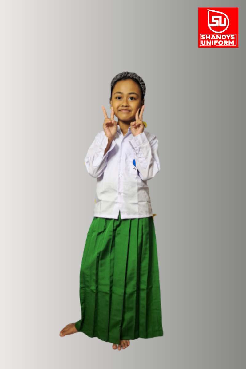 Jual Rok Seragam Sekolah Sd Smp Al-azhar Warna Hijau Di Seller Shandys ...