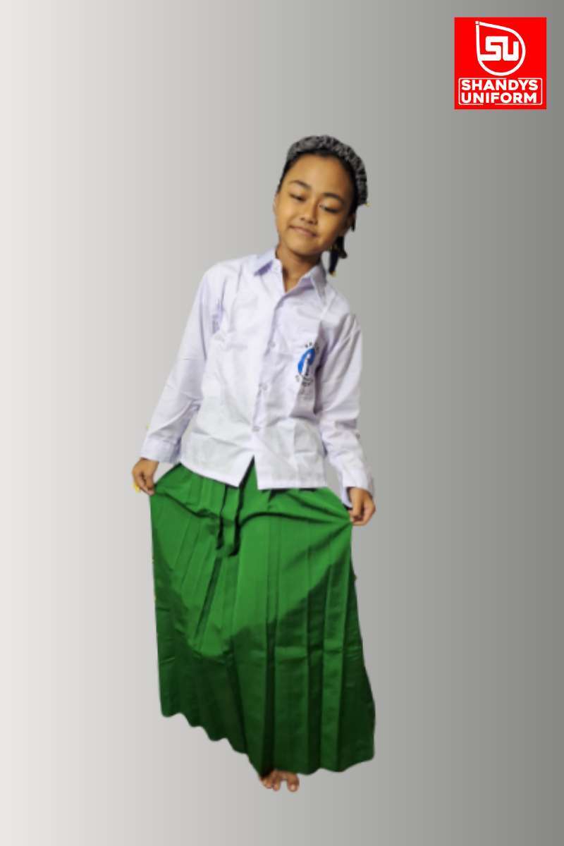 Jual Rok Seragam Sekolah Sd Smp Al-azhar Warna Hijau Di Seller Shandys ...