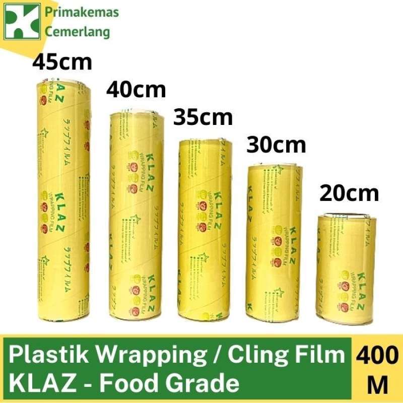 Jual Klaz Plastik Wrapping Makanan / Cling Wrap - 30cm Red Di Seller ...