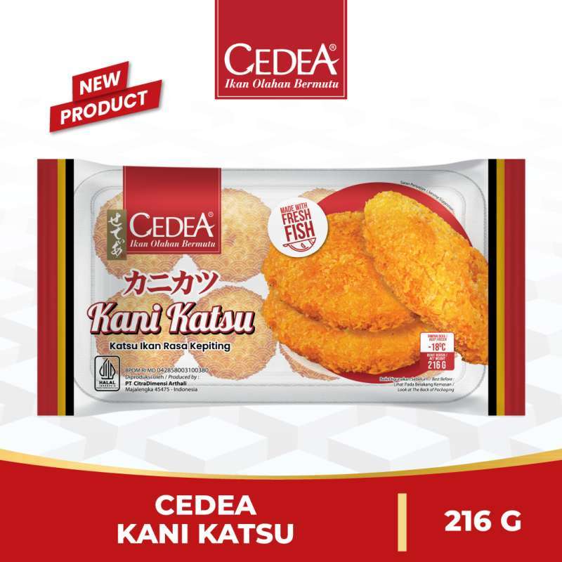 Jual Cedea Kani Katsu [216g]/ Katsu Ikan Rasa Kepiting Di Seller Cedea ...
