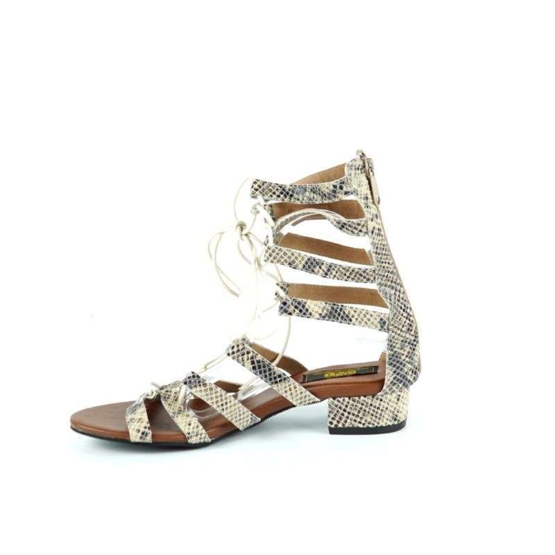 Promo Sandal Gladiator Kulit Cetak Ular F045 By M&t - Putih 37 Diskon 1% Di Seller Clothink ...