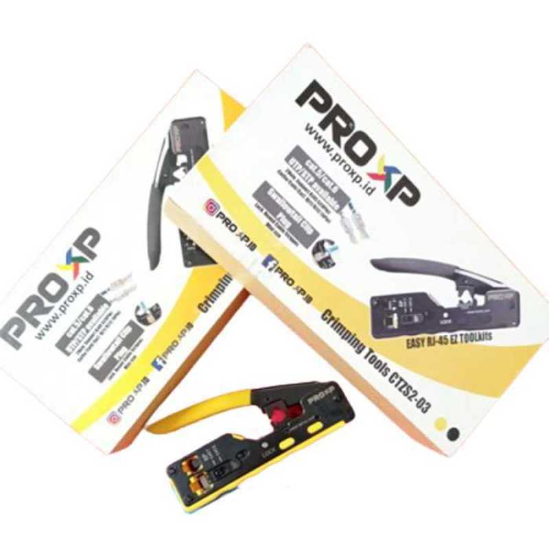 Promo Proxp Ctzs2-03 Crimping Tools Rj45 Utp Cat5e Cat6 Cat7 Rj11 Rj12 ...