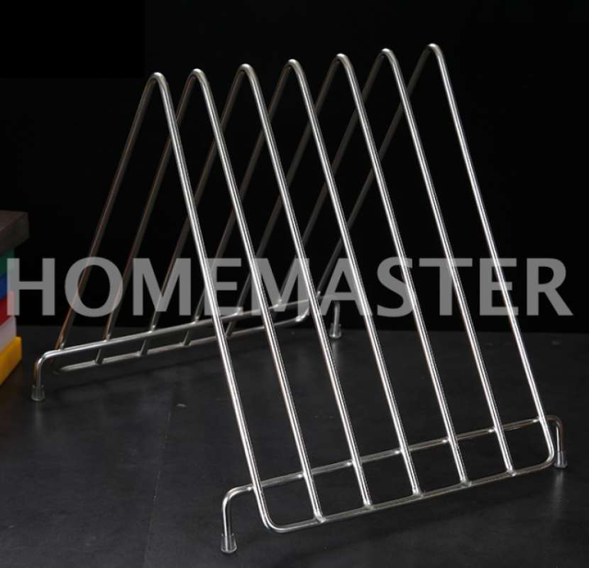 Jual Cutting Board Rack Stainless/baja Tahan Karat Organizer Talenan ...