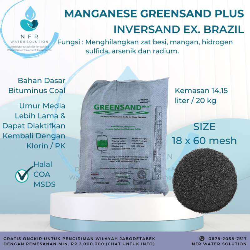 Jual Manganese Greensand Plus Inversand Import Brazil Di Seller Sentry - Cengkareng Timur, Kota ...