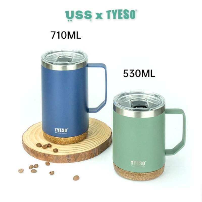 Jual Tyeso Tumbler Mug Stainless Steel 710ml Ts-8837 Gelas Motif Kayu - Pink Di Seller Sentry ...