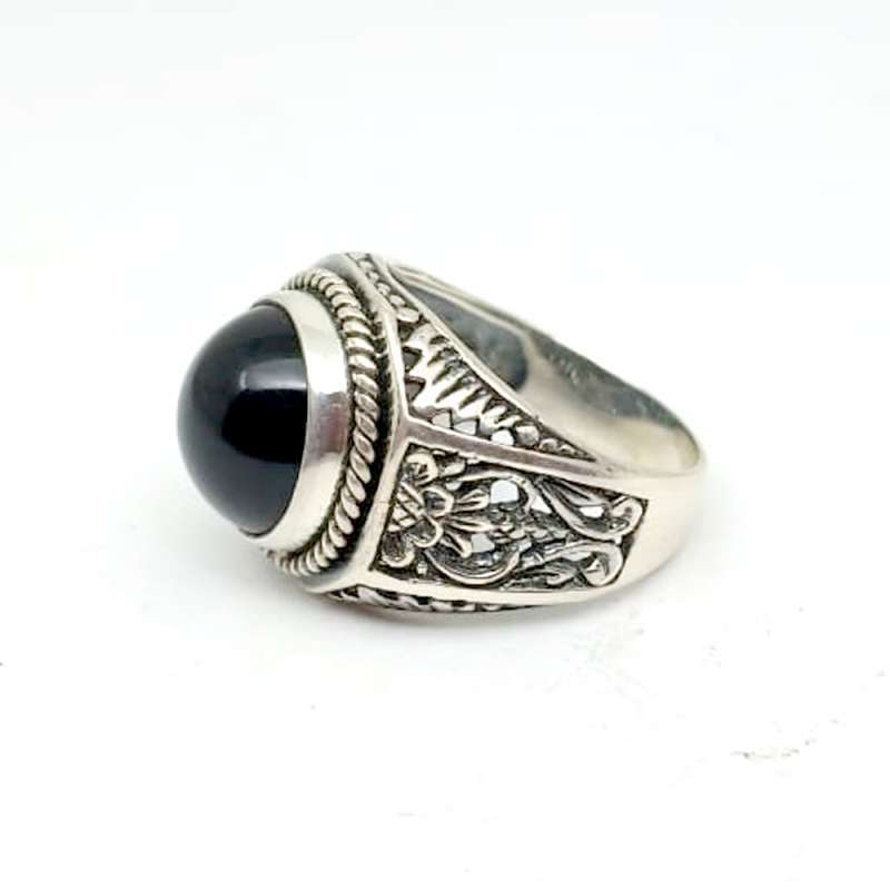 Promo Cincin Ring Perak Silver Bali 925 Bunga Karang Jahe Tali Air ...