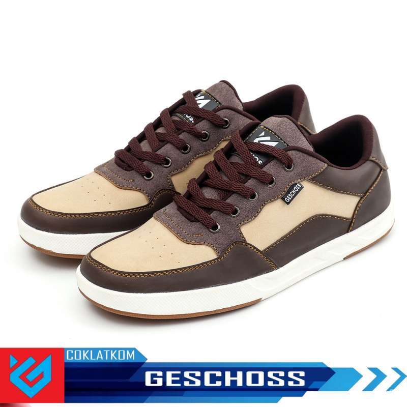 Promo Bossindo Ready Stok Sepatu Sneakers Pria G7834 Putih Kombinasi ...