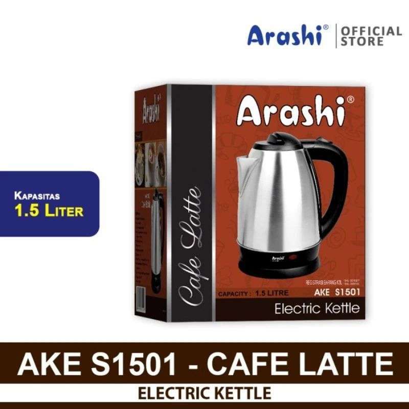 Jual Arashi Kettle Listrik Ake S1501 1.5l - Pemanas Air/teko Listrik ...