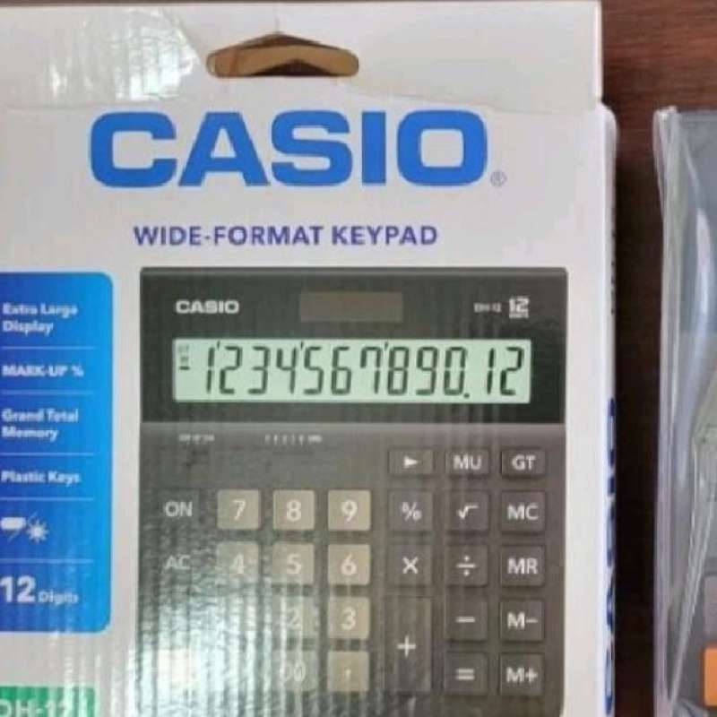 Jual Kalkulator Casio Dh12 12 Digit Original Di Seller New Tech Medan ...