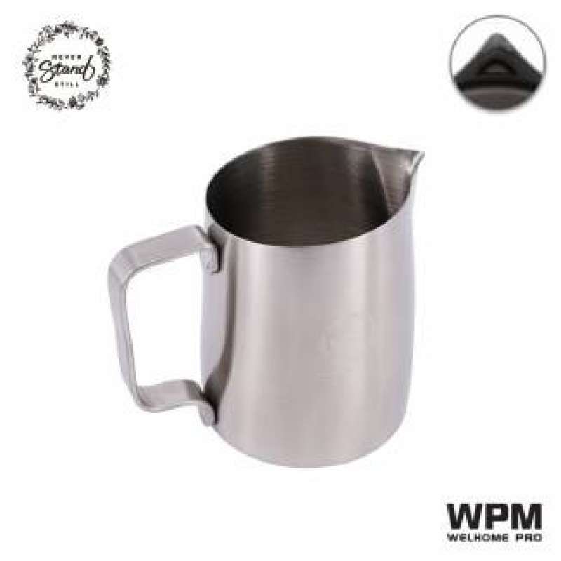 Jual Wpm Welhome Pro Milk Jug Steam Pitcher Stainless Steel Sharp Spout ...