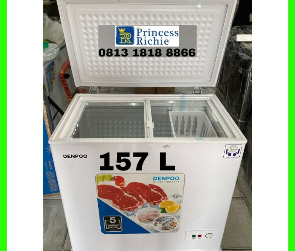 Promo Chest Freezer Denpoo Scf 205 Cg Diskon 23% Di Seller Mizota Store ...