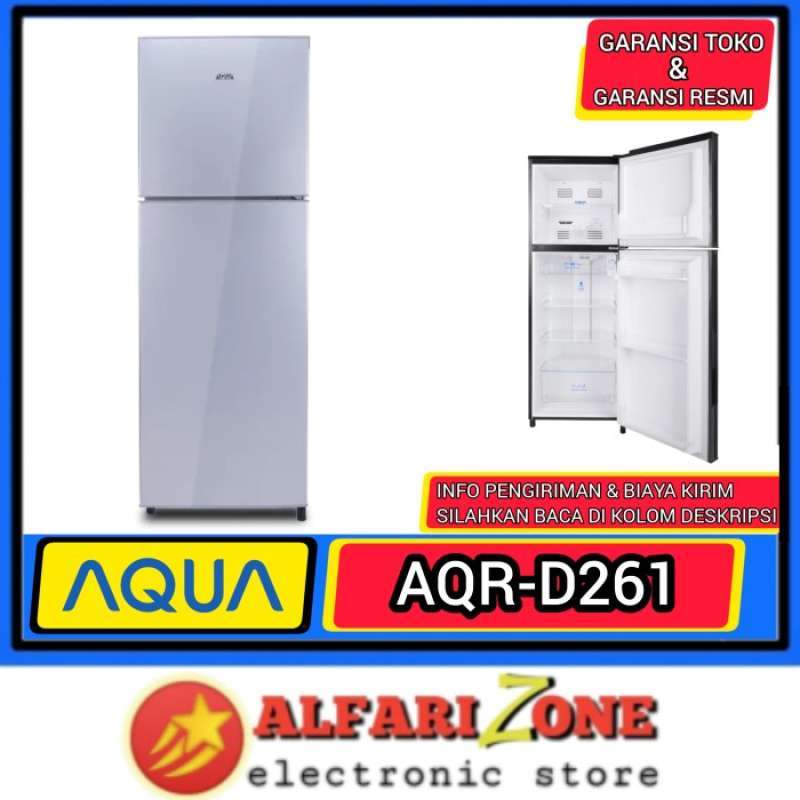 Promo Kulkas Aqua 2 Pintu Aqr-d261 Ls Kulkas 2 Pintu Aqua Aqrd261 ...