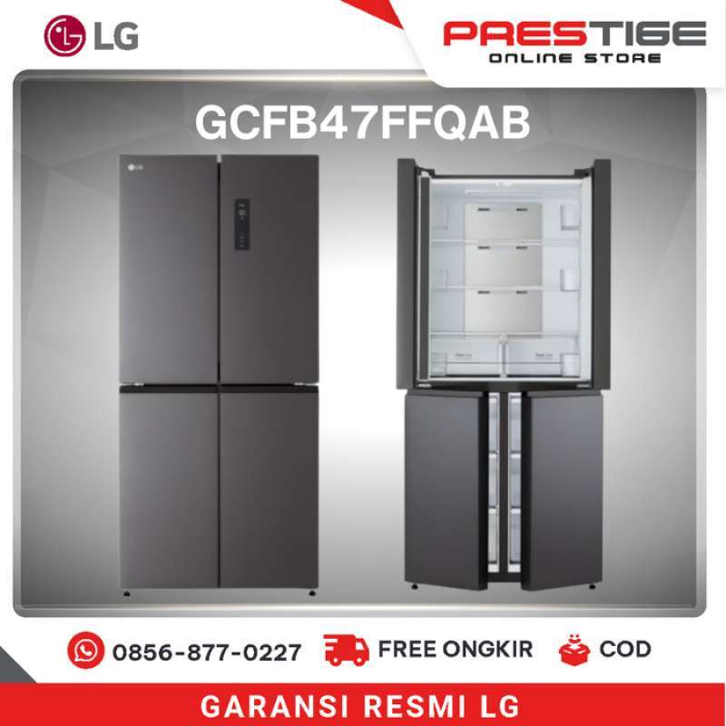 Promo Lg Kulkas Multi Door Gcfb47ffqab Smart Inverter New 2024 47ffqab ...