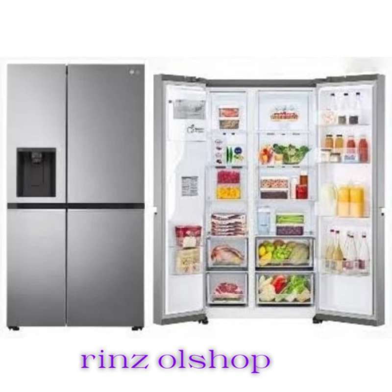 Promo Kulkas Lg Gcl257sfzl Side By Side Inverter Dispenser Gc-l257sfzl ...
