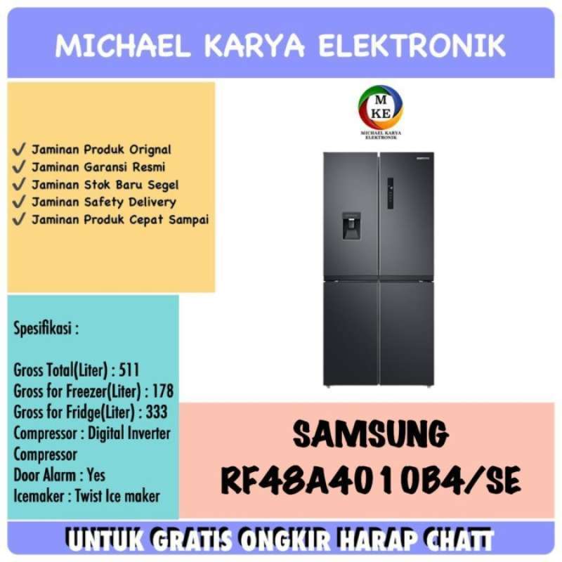 Promo Kulkas Multi Door Samsung Rf48a4010b4 511l Kulkas Samsung ...