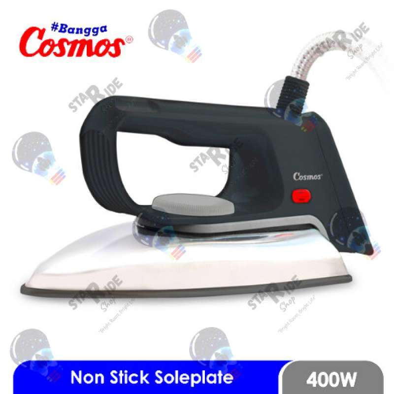 Promo Iron Gosokan Setrika Cosmos Ci318 Non Stick Anti Lengket Murah ...