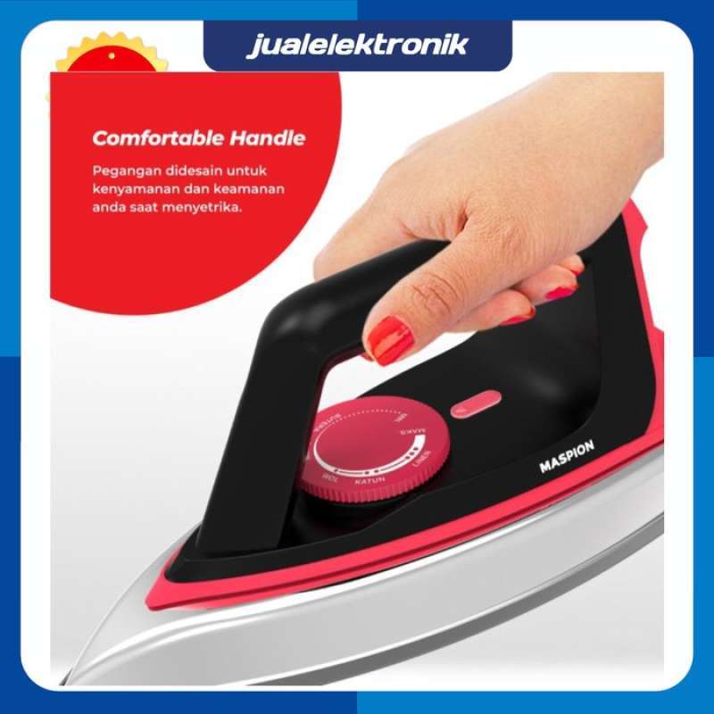 Promo Setrika Maspion Ha-390 Ha390 – Gosokan Setrikaan Listrik 350 Watt ...