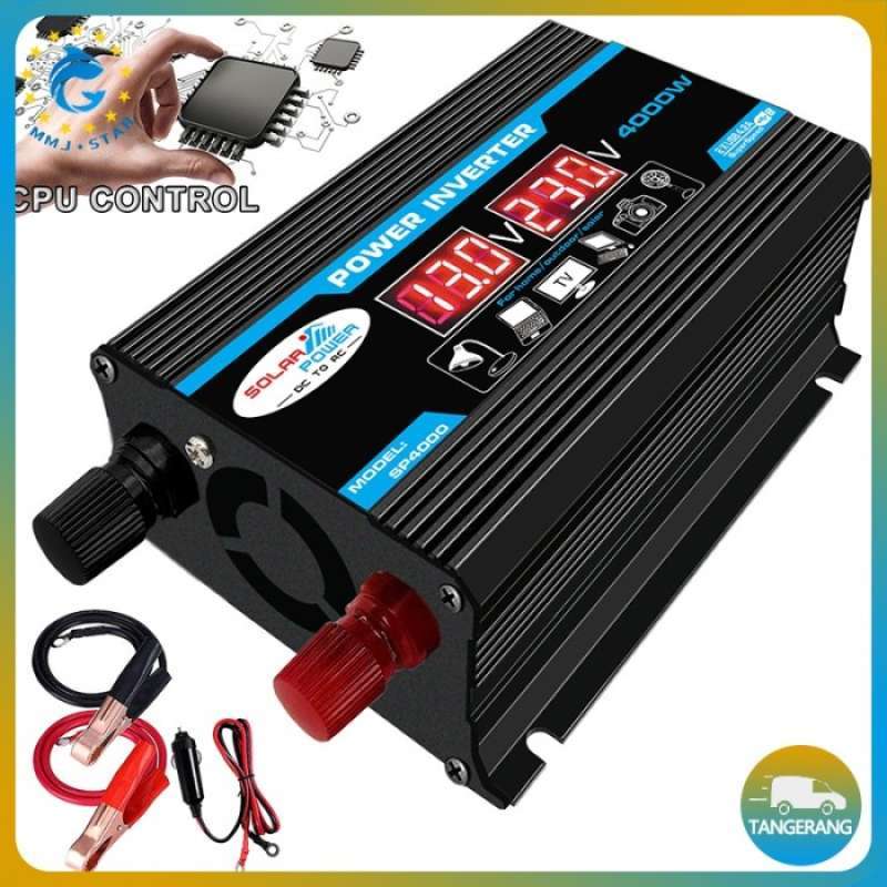Promo Inverter Sumber Daya Listrik Mobil/power Inverter Pure Sine Wave ...