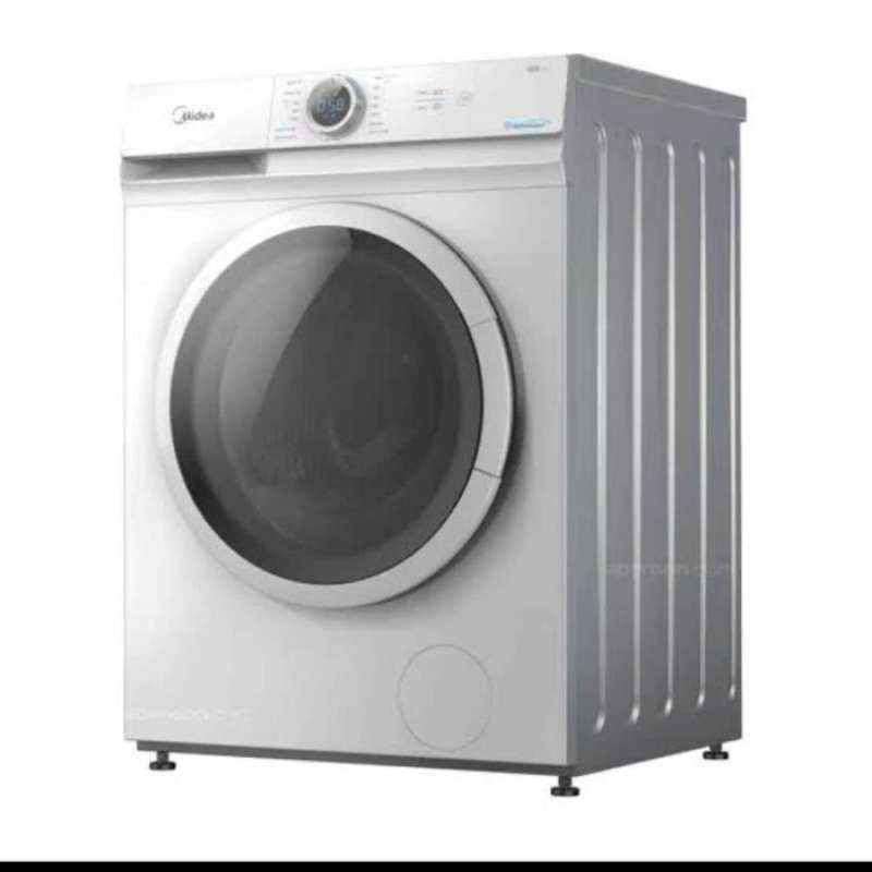 Promo Midea Mesin Cuci Front Loading Mf100w85b 8.5kg Inverter Mf 100w ...