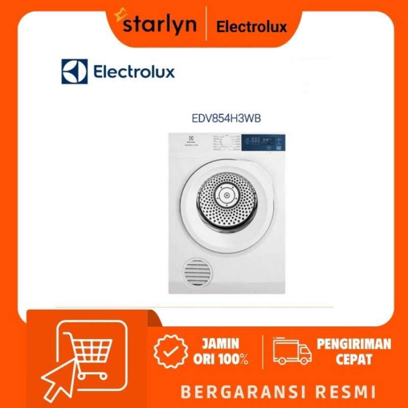 Promo Electrolux Dryer 8.5 Kg Edv854j3wb / Edv 854j3wb Pengering ...