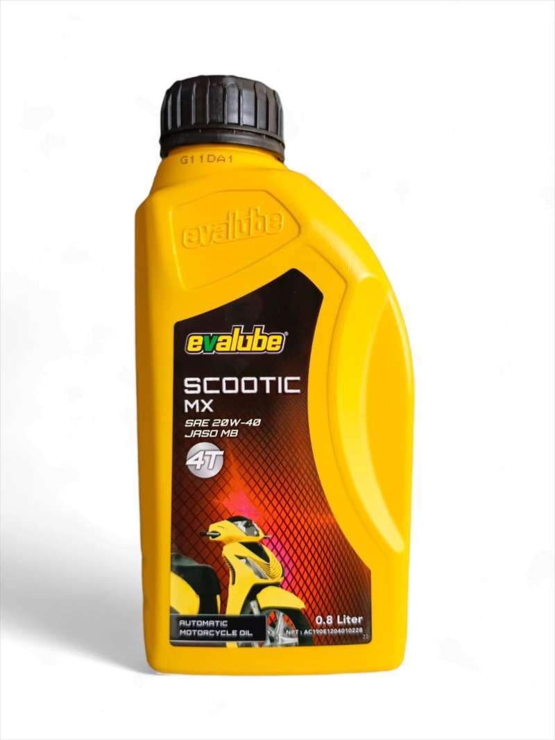 Jual Oli Mesin Motor Matic Scooter Evalube Scootic Mx 20w-40 Mb 0.8l Di ...