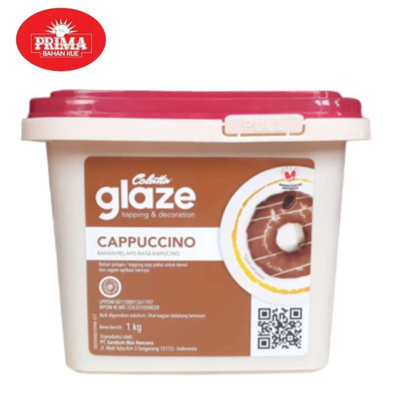 Jual Colatta Glaze 1 Kg-topping Cake-donat-roti - White Di Seller Prima ...