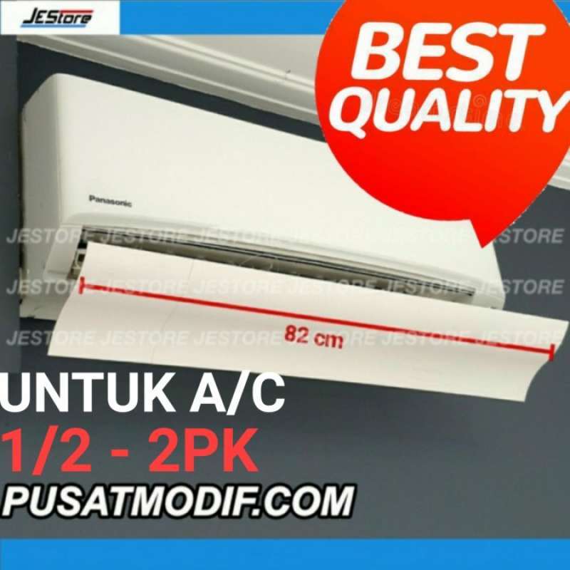 Promo Talang Ac Tahan Angin Deflector Aircon Reflector (high Quality ...