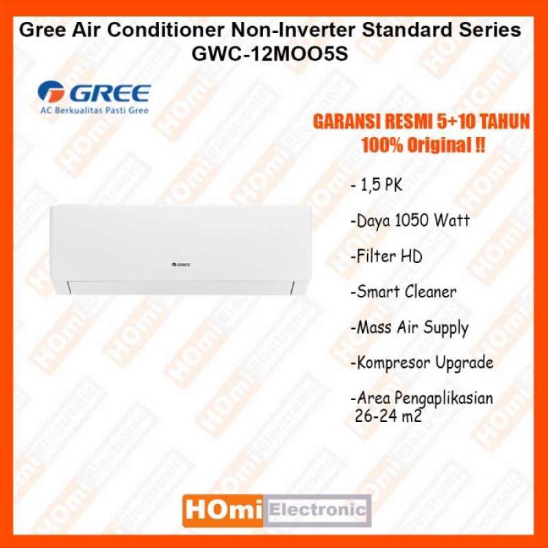 Promo Gree Gwc-12moo5s Ac Split Air Conditioner 1,5 Pk 1.5 Pk Non ...