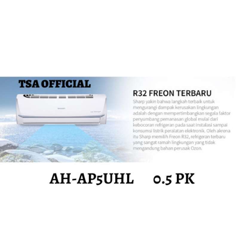 Promo Ac Sharp Ah-ap5uhl Ac 1/2 Pk Standard Unit Only Diskon 23% Di ...
