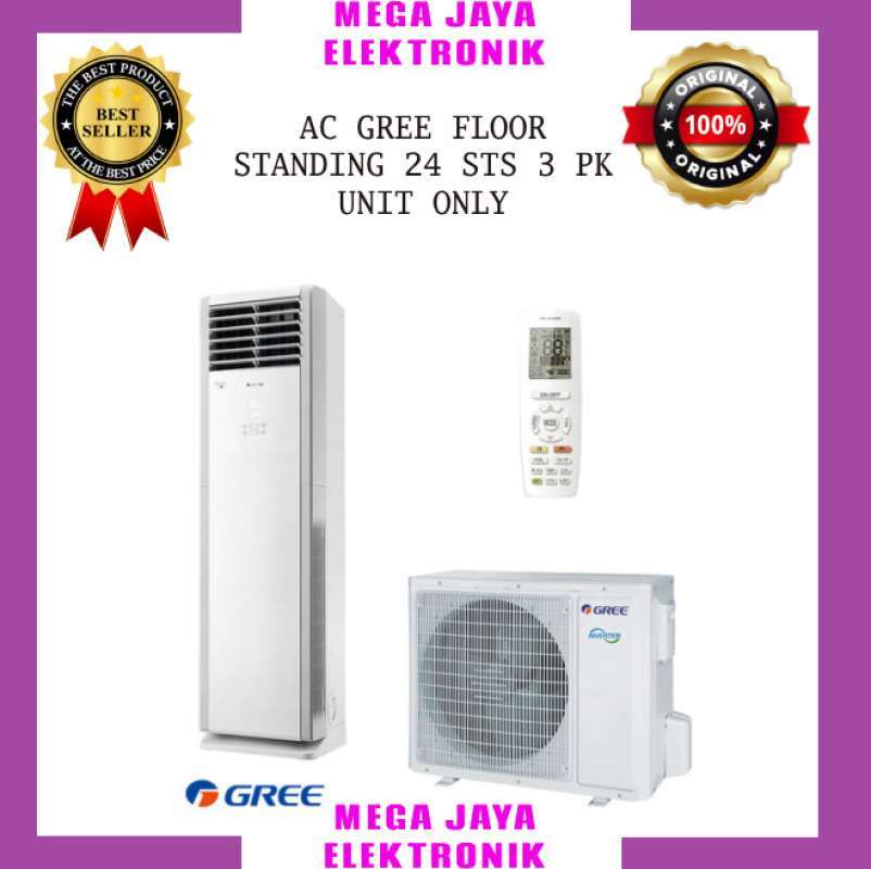 Promo Ac Gree Floor Standing 24 Sts 3 Pk Unit Only Diskon 23% Di Seller ...