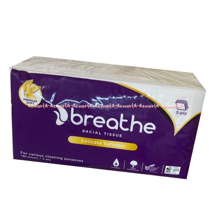 Jual Breathe Facial Tissue 1000gr Smooth Texture Tisu Wajah Dengan ...