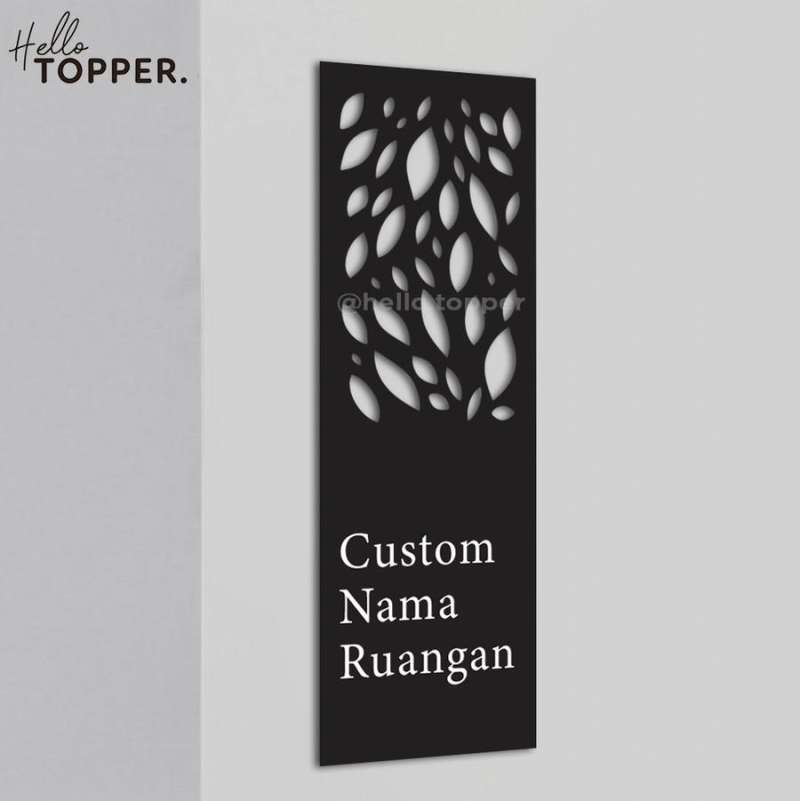 Jual Custom Tulisan Sign Akrilik Office Nama Ruang Kantor Room Acrylic ...