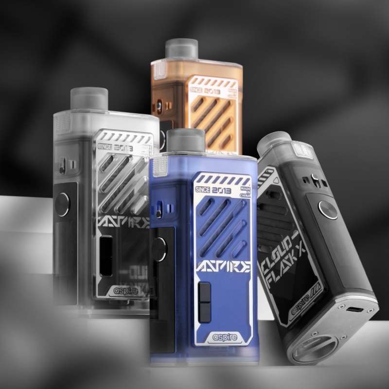 Jual Aspire Cloudflask X 75w 18650 Pod Mod Kit By Aspire / Clodflask X ...