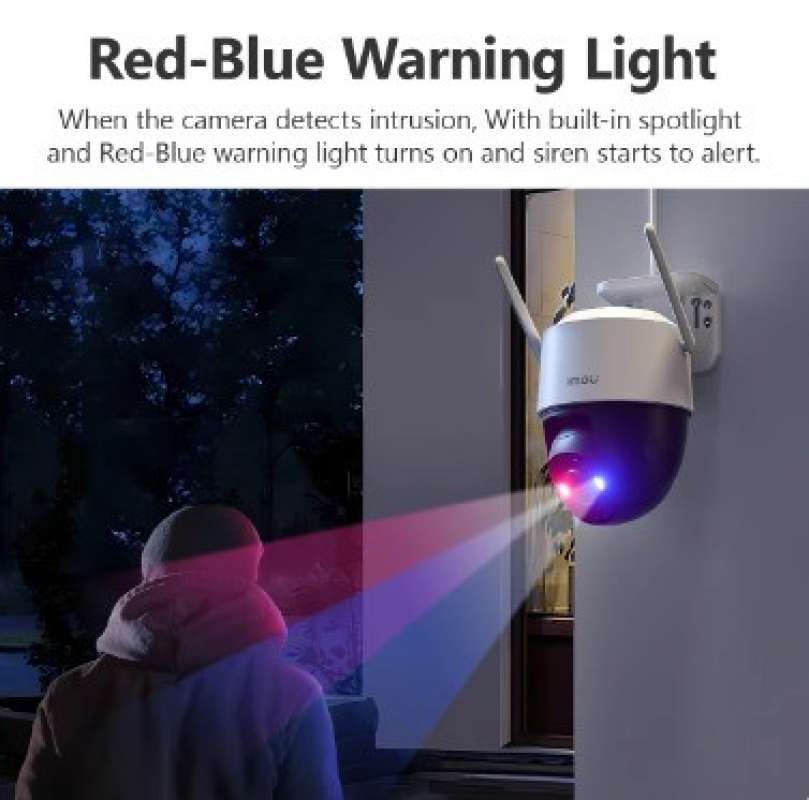 Jual Imou Cruiser Sc 3mp Pan Tilt Color Night Vision Two-way Talk ...