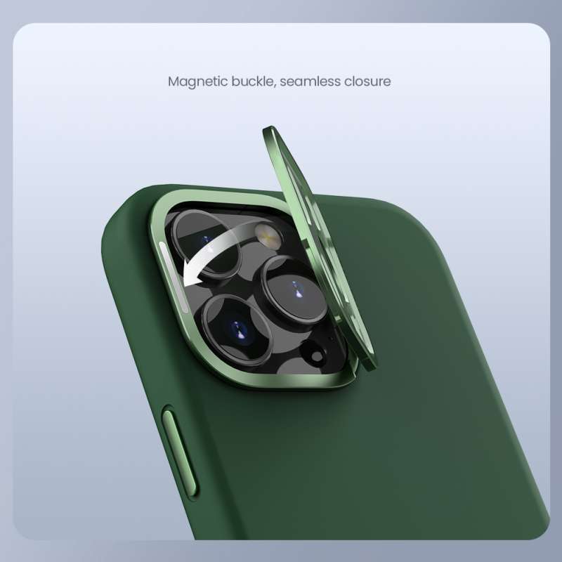 Promo Case iPhone 16 Pro Max / 16 Pro Nillkin Lens Wing Prop Silicone ...