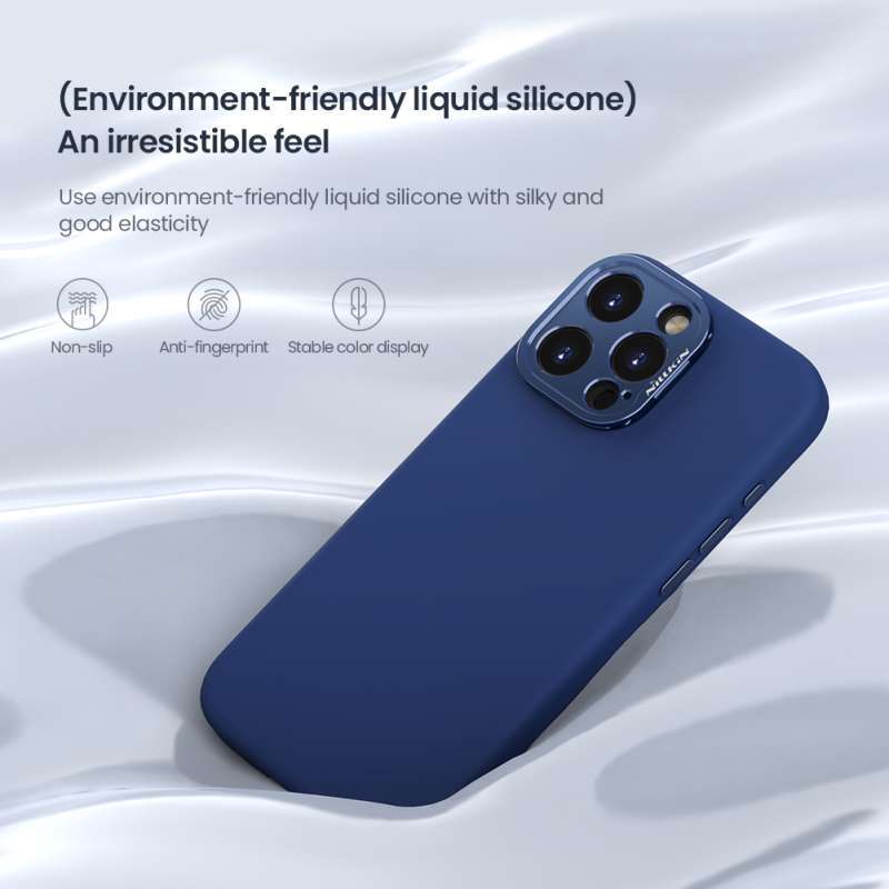 Promo Case iPhone 16 Pro Max / 16 Pro Nillkin Lens Wing Prop Silicone ...